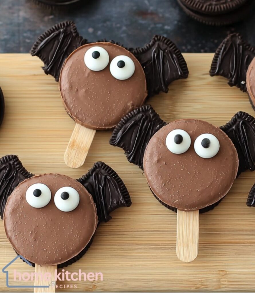 Easy Bat Oreo’s – Home Kitchen Recipes